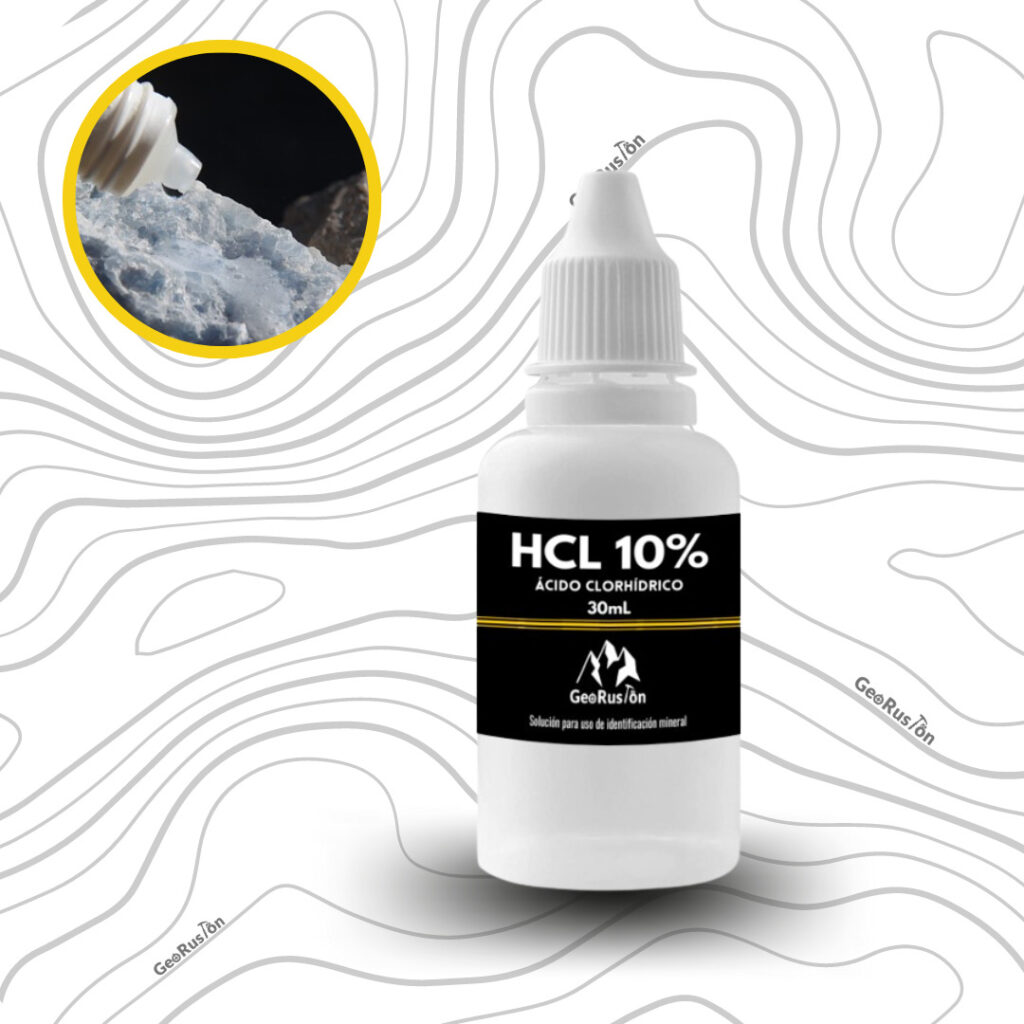 acido para identificacion minerales carbonatados