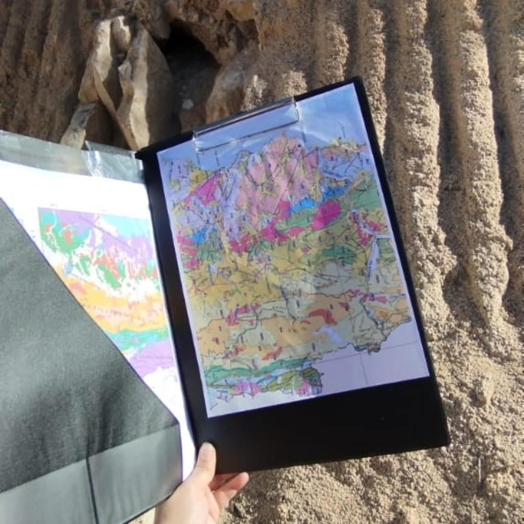 mapera, mapeo geologico